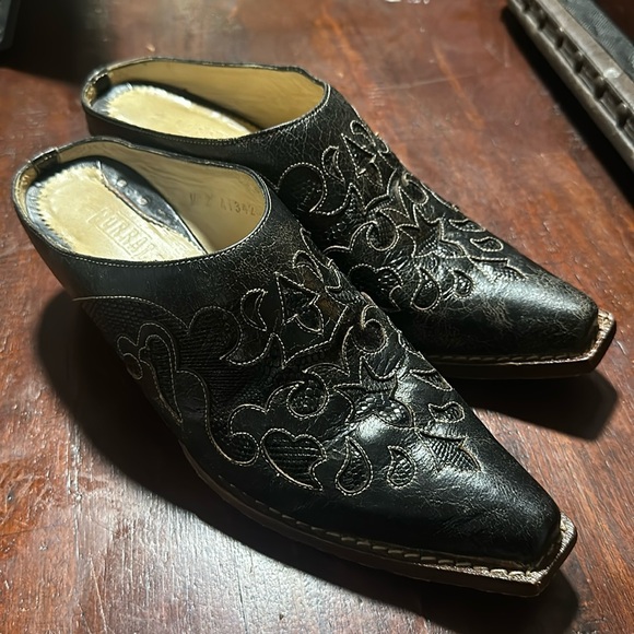 Corral | Shoes | Corral Leather Western Mules | Poshmark